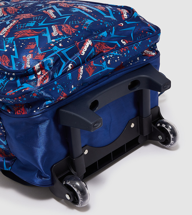 Buy Austin Reed @ CCC Kids Printed Trolley Backpack In Blue | 6thStreet ...