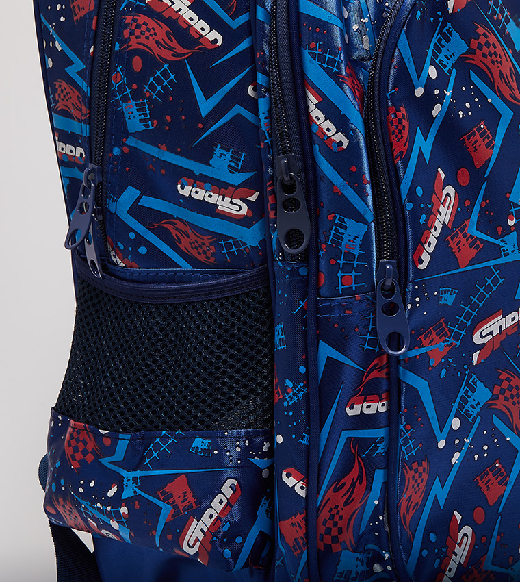 Buy Austin Reed @ CCC Kids Printed Trolley Backpack In Blue | 6thStreet ...