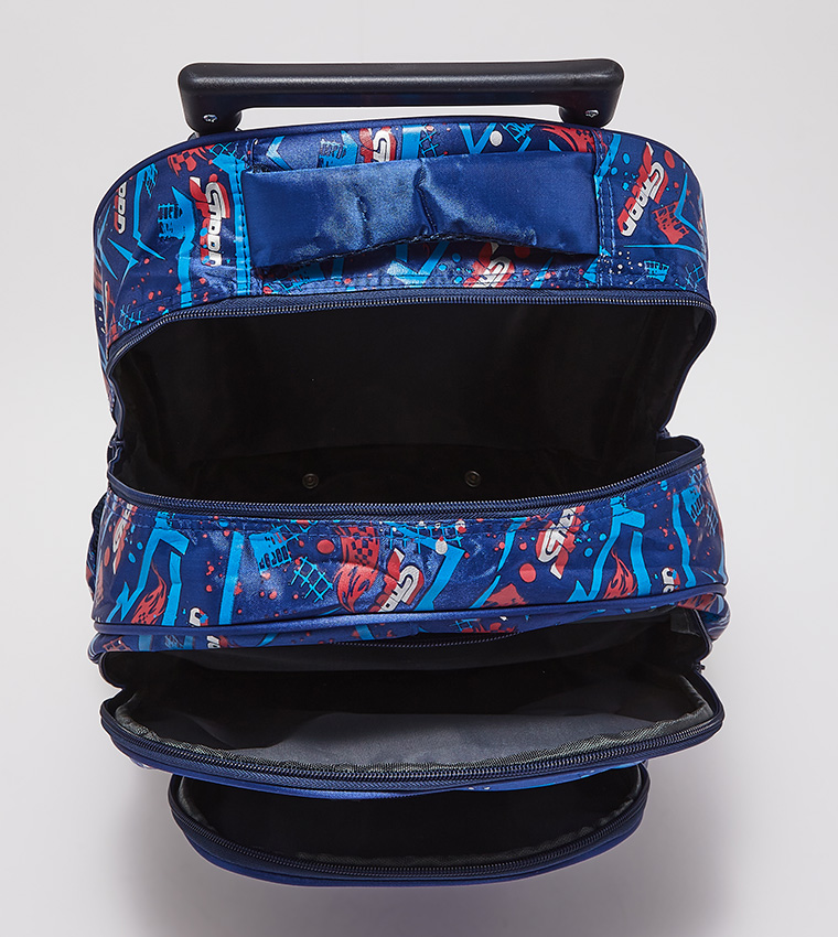 Buy Austin Reed @ CCC Kids Printed Trolley Backpack In Blue | 6thStreet ...