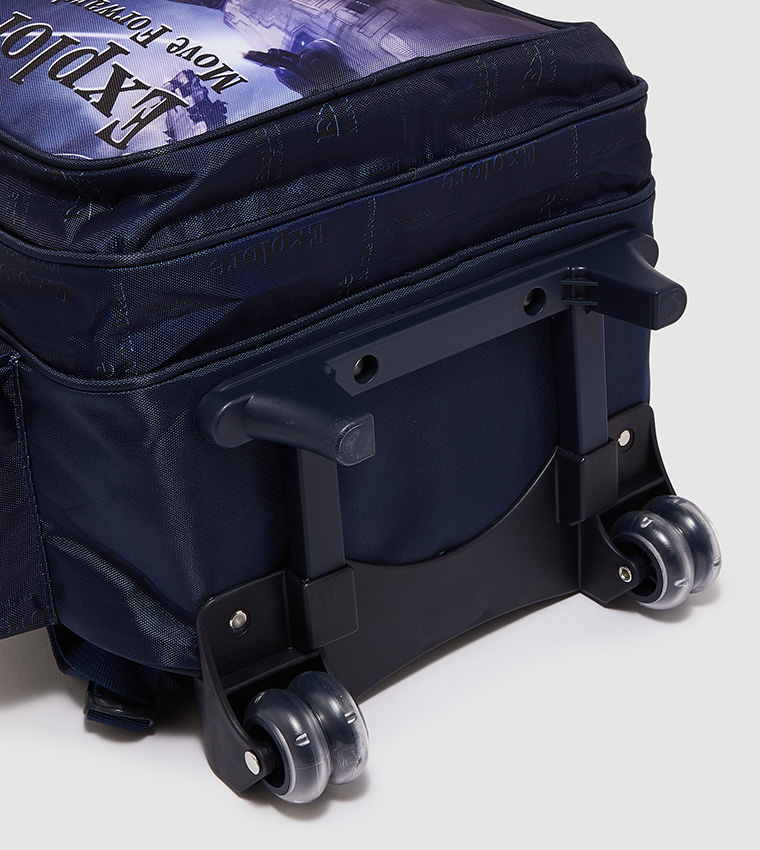 Buy Austin Reed @ CCC Kids Printed Trolley Backpack In Blue | 6thStreet UAE