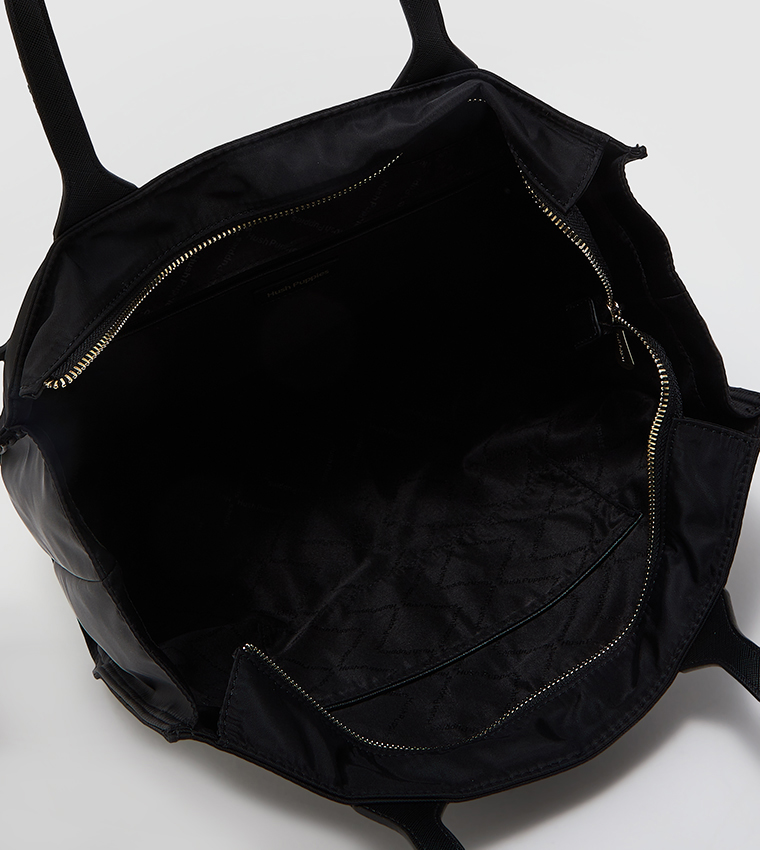 Buy Hush Puppies Yammy Top Zip Closure Water Resistant Nylon Tote Bag ...