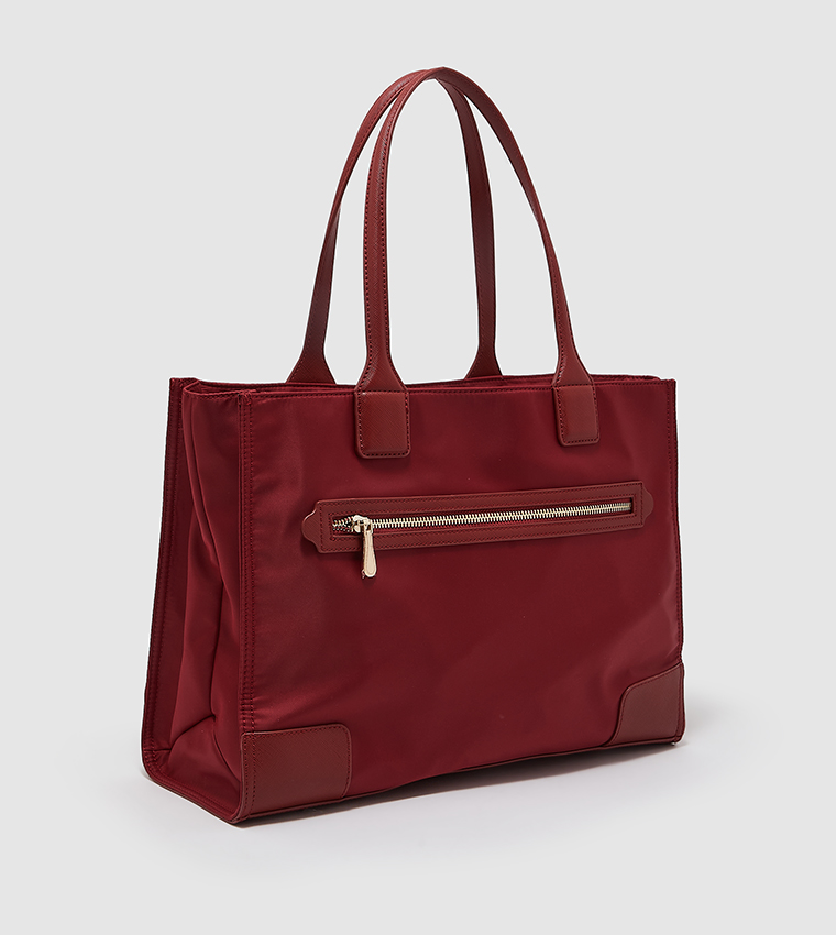 Buy Hush Puppies Yammy Top Zip Closure Water Resistant Nylon Tote Bag ...