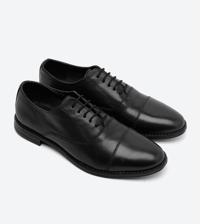 Buy ZAHA @ CCC Mens Footwear Formal Shoes Black In Black | 6thStreet ...