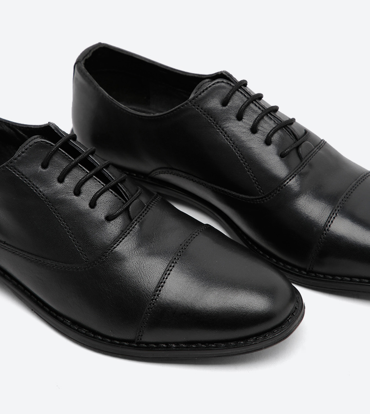 Buy ZAHA @ CCC Mens Footwear Formal Shoes Black In Black | 6thStreet ...