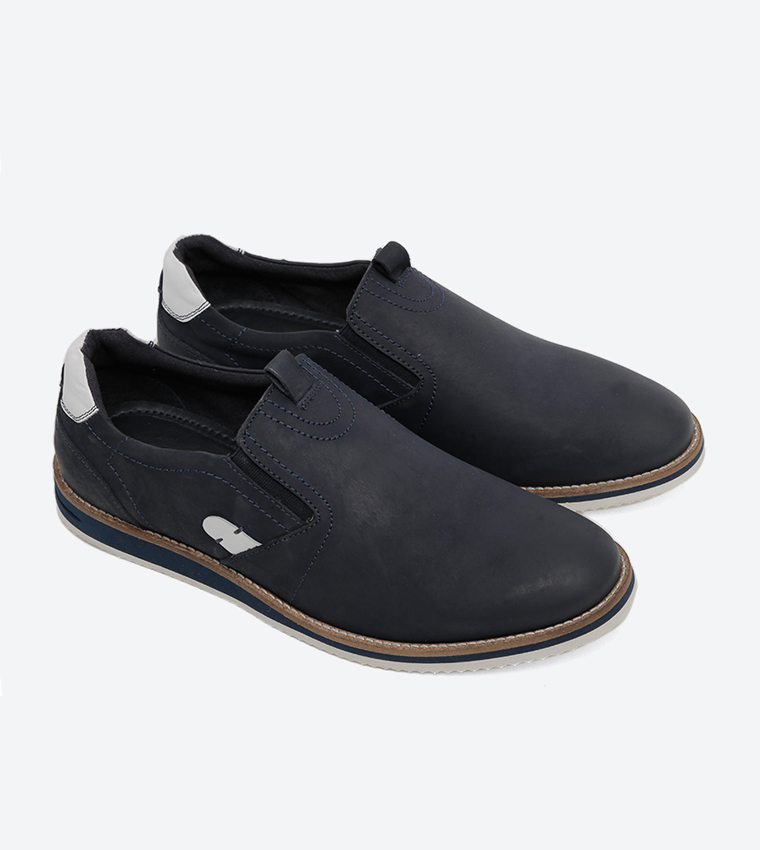 Buy ZAHA @ CCC Mens Footwear Formal Shoes Blue In Blue | 6thStreet Kuwait