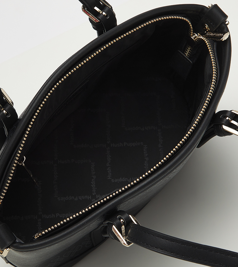 Buy Hush Puppies Printed Tote Bag In Black | 6thStreet UAE