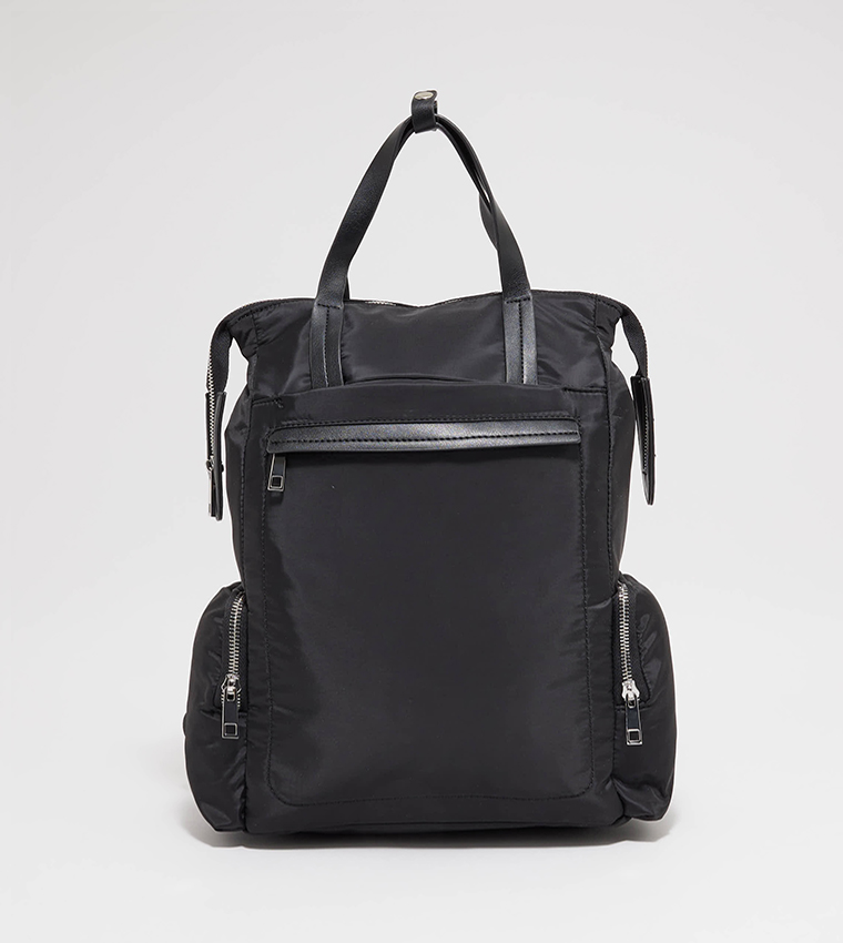Buy Tyra Convertible Top Handle Backpack In Black | 6thStreet Qatar