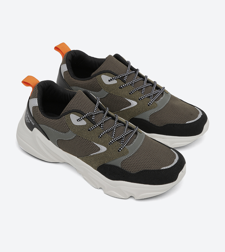 Buy ZAHA @ CCC Mens Footwear Sport Shoes Green In Green | 6thStreet Qatar