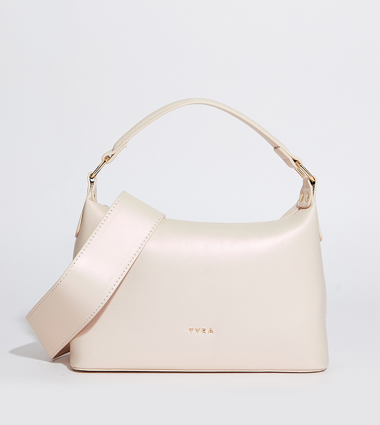 Buy Tyra Holographic Top Handle Bag In Pink | 6thStreet UAE