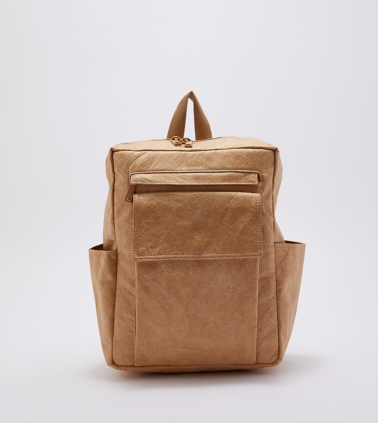 Buy ZAHA @ CCC Synthetic Mini Bags Beige In Tan | 6thStreet Saudi Arabia