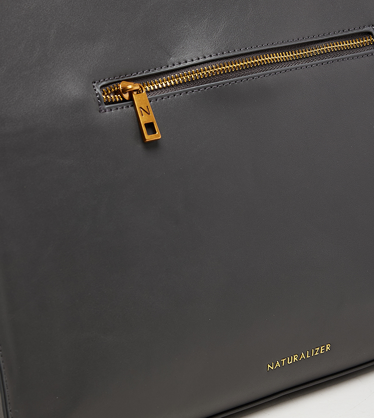 Buy Naturalizer BOHO Logo Detail Tote Bag In Grey | 6thStreet UAE