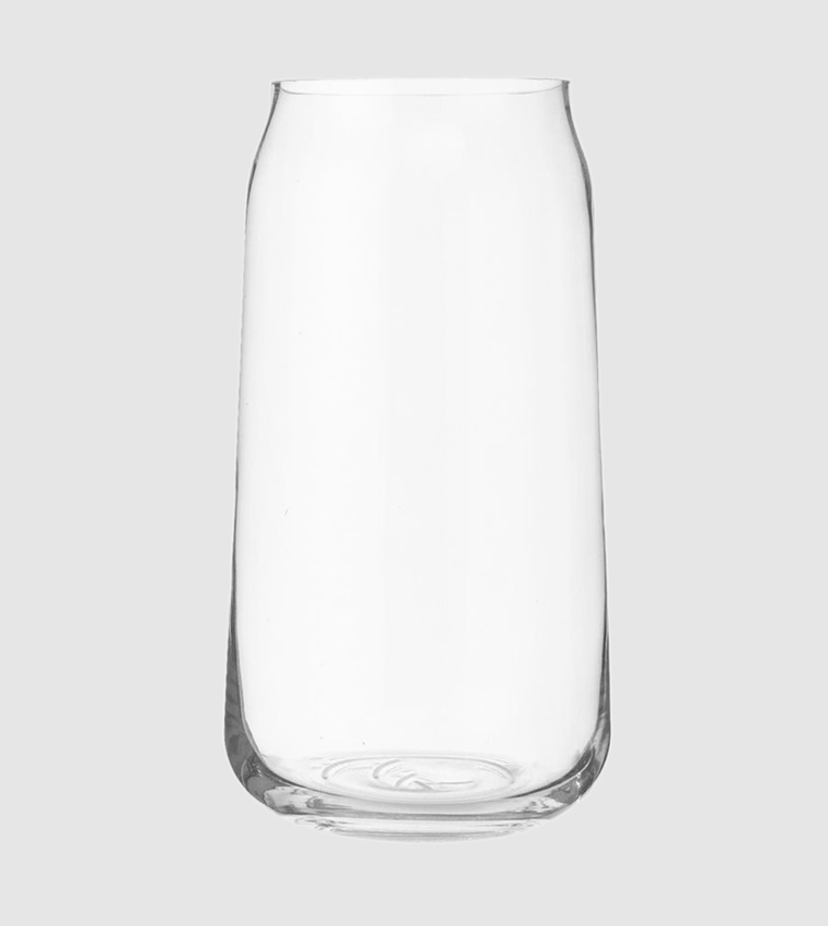 Buy Hema Vase L Glass Transparent In Transparent | 6thStreet Qatar
