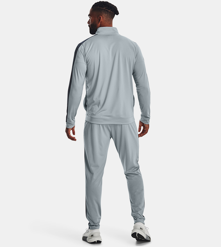 Buy Under Armour UA Logo Printed Knit Track Suit In Grey | 6thStreet UAE