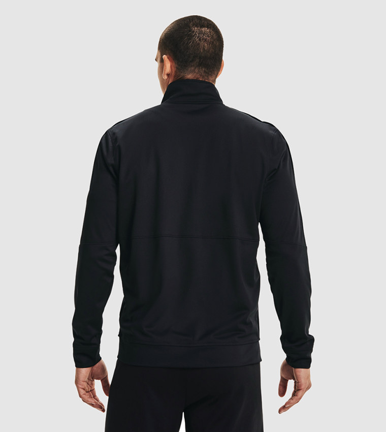 Buy Under Armour Solid Pique Track Jacket In Black | 6thStreet UAE
