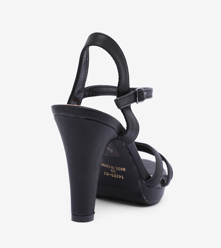 Buy ZAHA @ CCC Sandals Black In Black | 6thStreet UAE