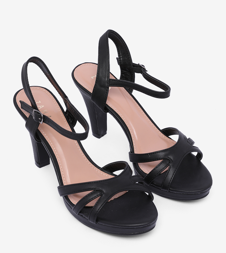 Buy ZAHA @ CCC Sandals Black In Black | 6thStreet UAE