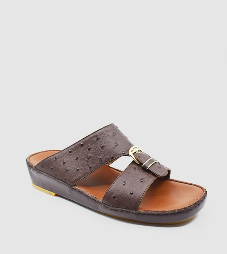 Buy Tamima Traditional Sandals In Brown | 6thStreet Kuwait