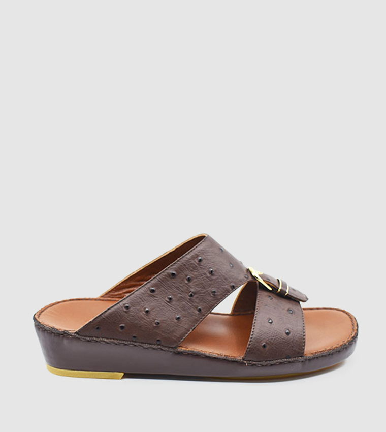 Buy Tamima Traditional Sandals In Brown | 6thStreet Kuwait