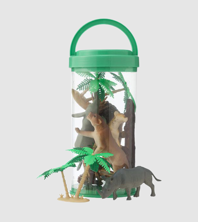 Buy Hema Animal Bucket Jungle In Multiple Colors | 6thStreet Qatar