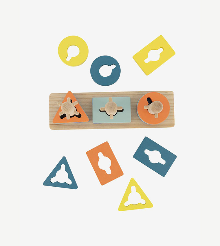 Buy Hema Stacking Puzzle Difficult Shapes In Multiple Colors ...