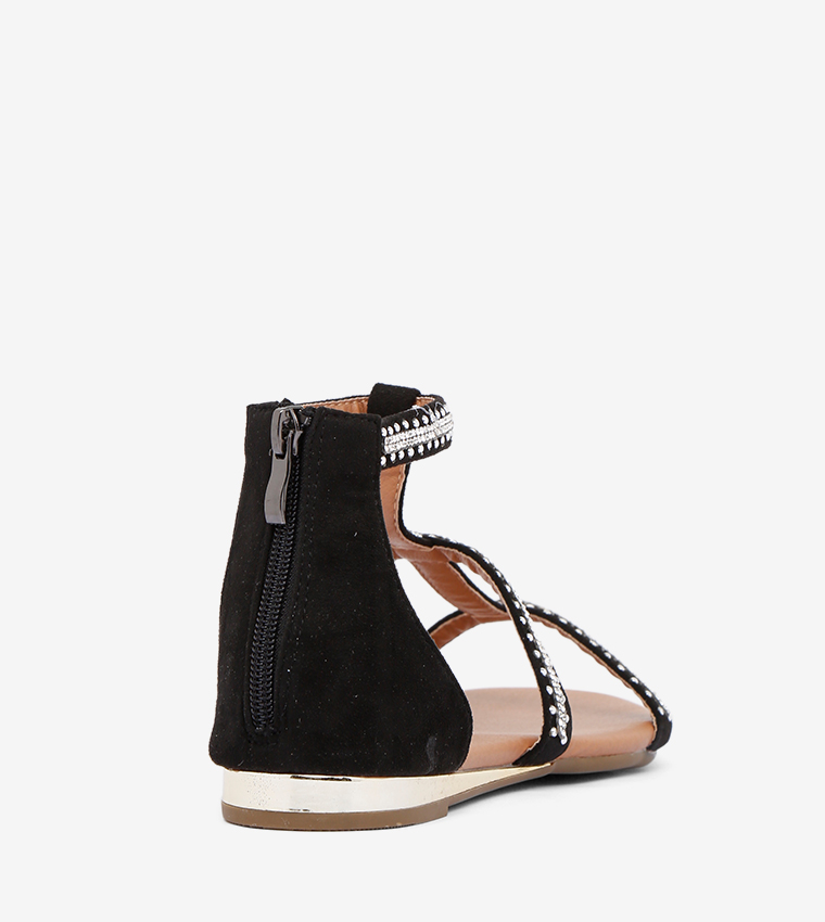 Buy ZAHA @ CCC Sandals Black In Black | 6thStreet UAE