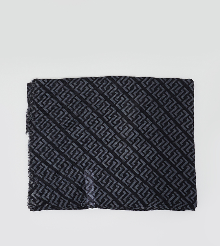Buy Aldo Accessories Bondi Printed Scarf In Black | 6thStreet Bahrain