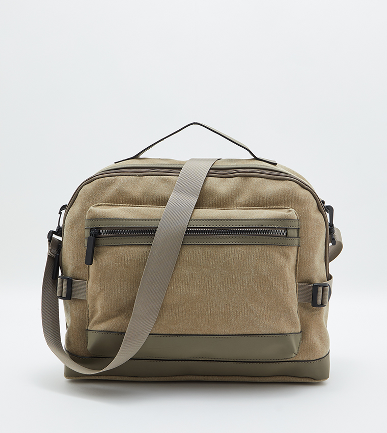Buy Call It Spring FLANDERS Laptop Bag In Beige | 6thStreet UAE