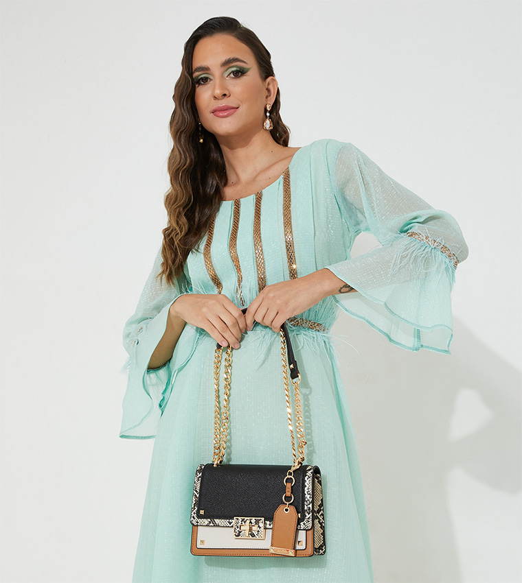Buy Aldo Byworth Twist Lock Chain Detailed Cross Body Bag In Multiple ...