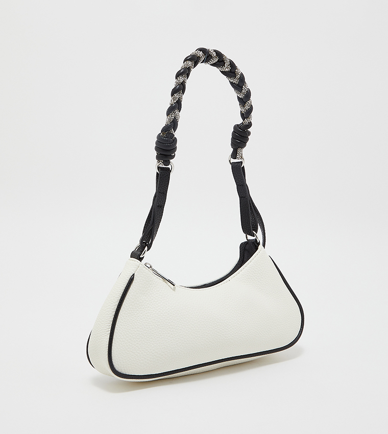 Buy Call It Spring Ballaa Braided Strap Shoulder Bag In Black ...