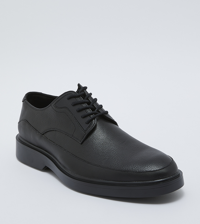 Buy Aldo EATON Round Toe Oxford Shoes In Black | 6thStreet Saudi Arabia
