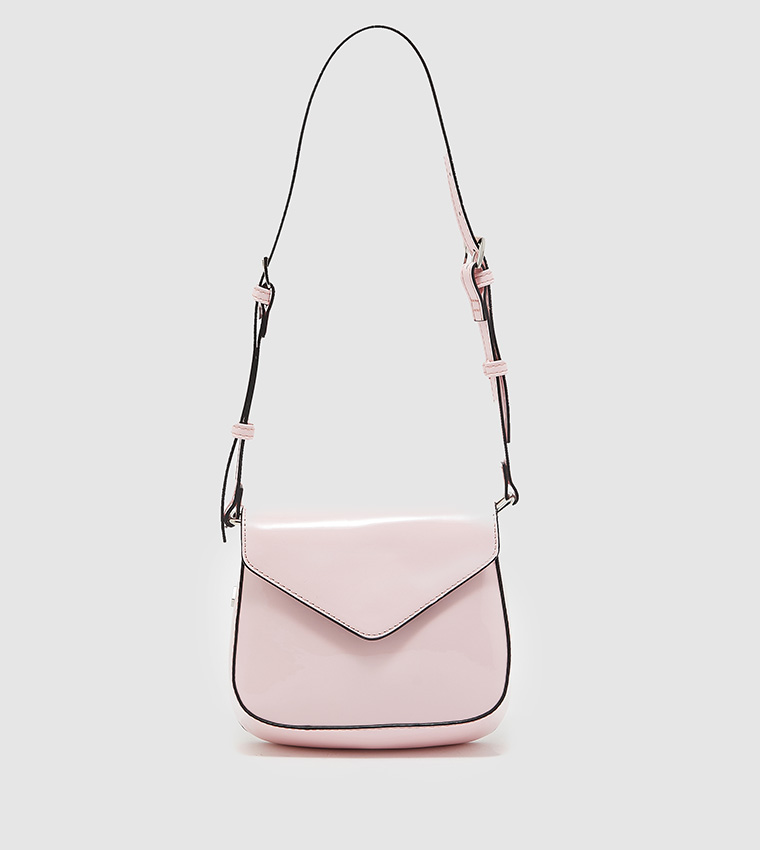 Buy Call It Spring Icyy Flapped Shoulder Bag In Pink | 6thStreet UAE