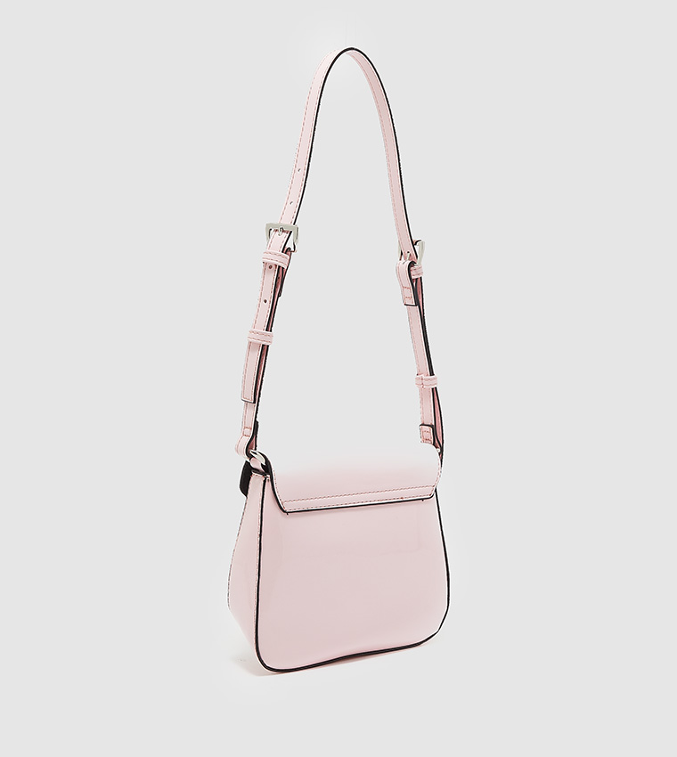 Buy Call It Spring Icyy Flapped Shoulder Bag In Pink | 6thStreet UAE
