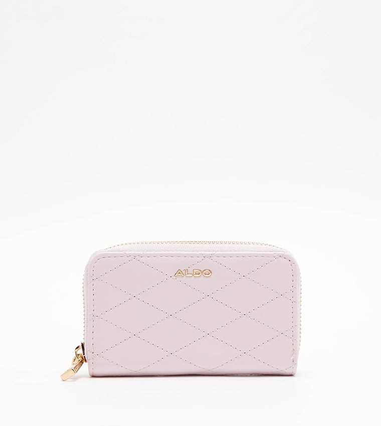 Buy Aldo ELOBAVER Logo Detailed Wallet In Pink | 6thStreet Saudi Arabia