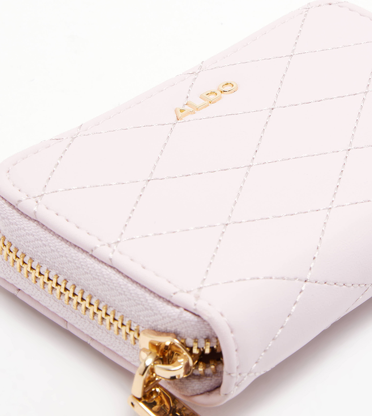 Buy Aldo ELOBAVER Logo Detailed Wallet In Pink | 6thStreet Saudi Arabia