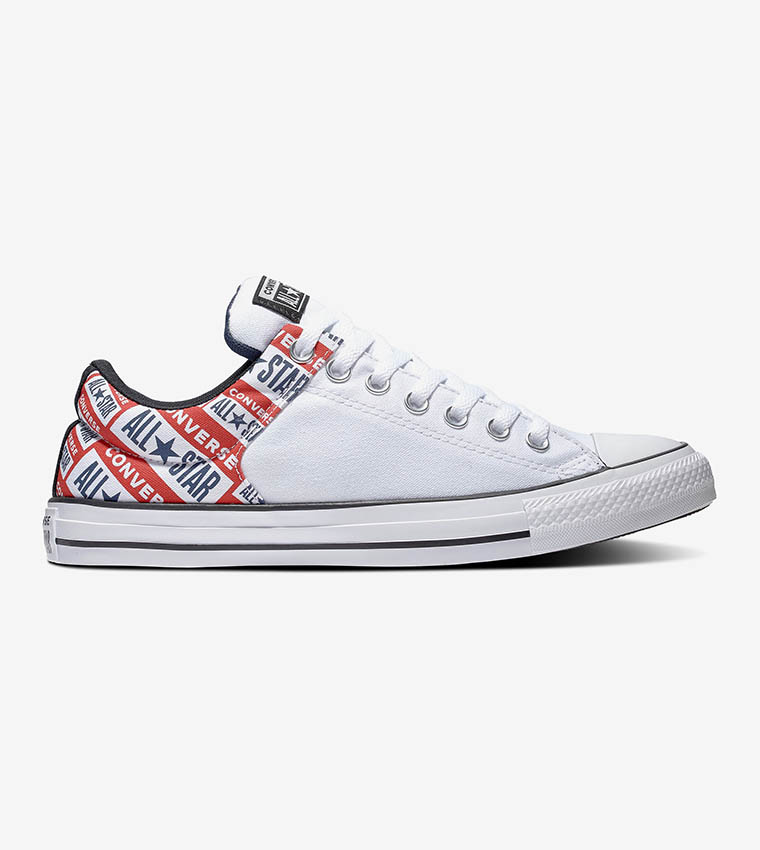Buy Converse Ctas High Street Ox Low Top Sneakers White In White ...