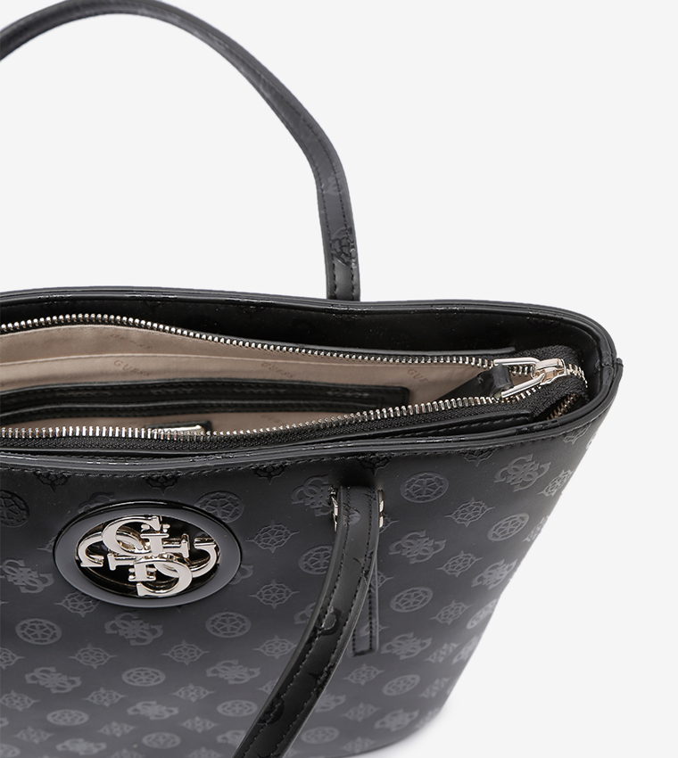 Buy Guess Open Road Small Tote Bag In Black | 6thStreet Kuwait
