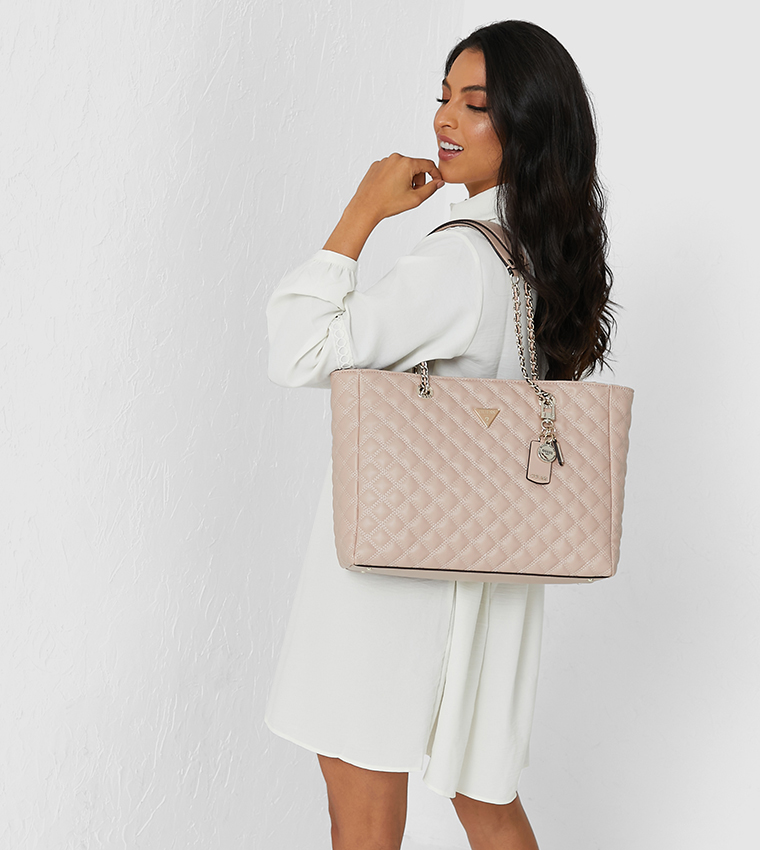 Buy Guess Cessily Tote Rosewood In Multiple Colors | 6thStreet Qatar