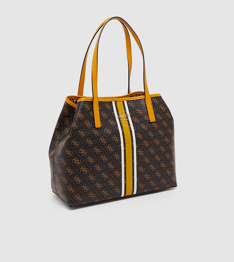 Buy Guess Vikky Tote Brown In Brown | 6thStreet Kuwait