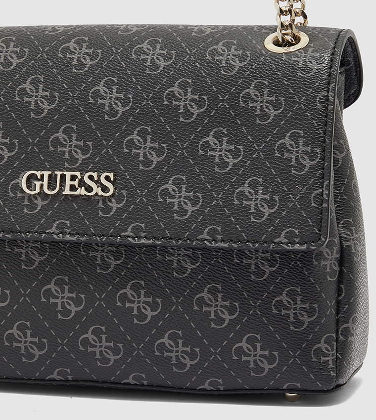 Buy Guess Washington Shoulder Bag In Black | 6thStreet Kuwait