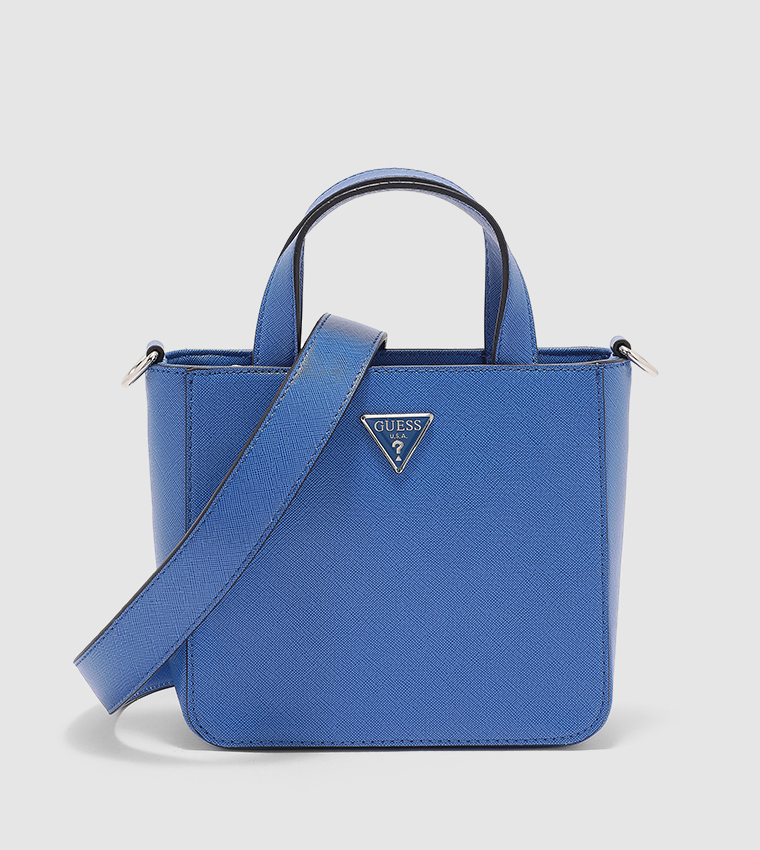 Buy Guess Layla Mini Tote In Blue | 6thStreet Kuwait