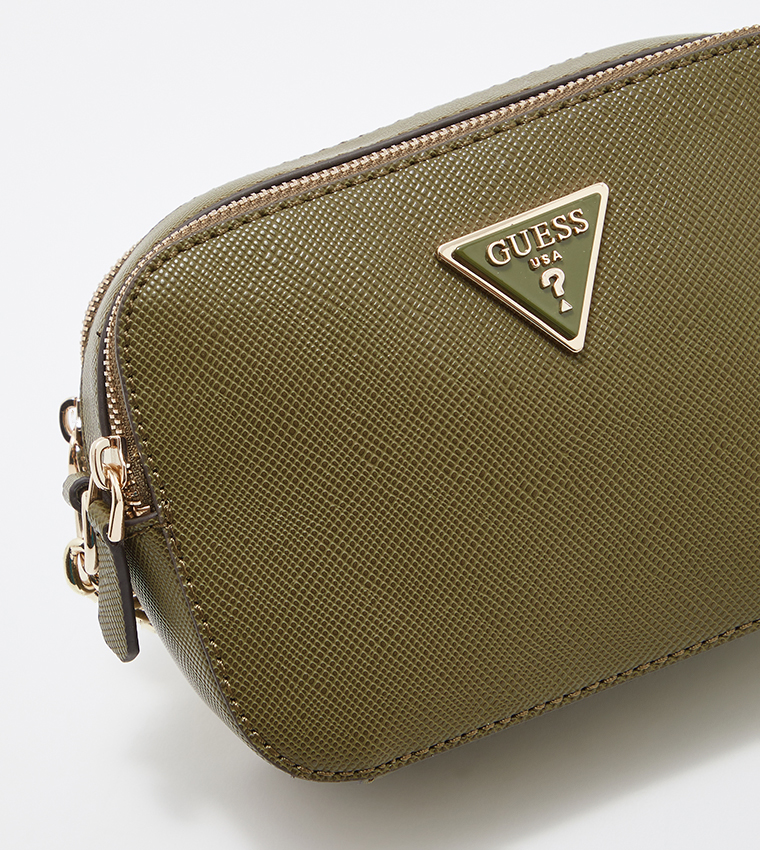 Buy Guess Noelle Crossbody Bag In Green | 6thStreet Bahrain