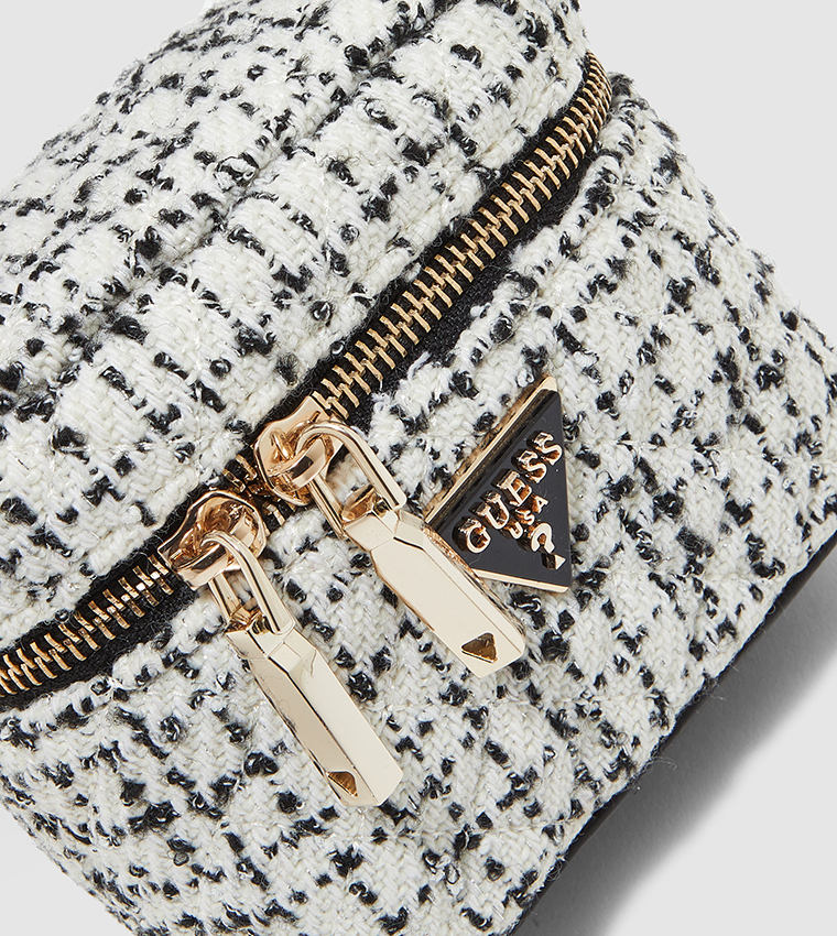 Buy Guess SPARK Cannister Mini Bag With Chain Strap In Black ...