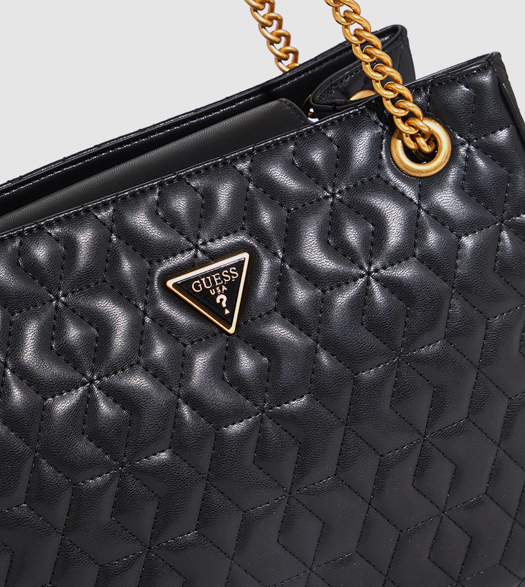 Buy Guess Quilted Shoulder Bag In Black | 6thStreet UAE
