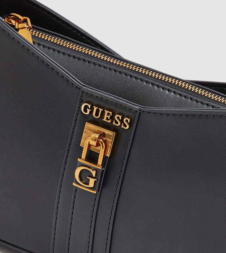 Buy Guess GINEVRA Elite Shoulder Bag In Black | 6thStreet Kuwait