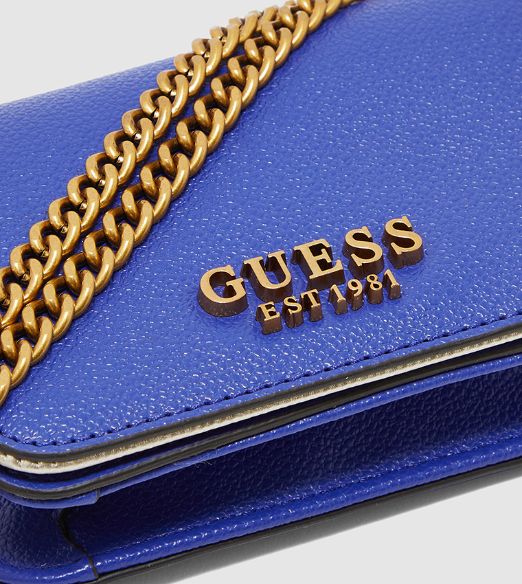 Buy Guess NOELLE Micro Mini Crossbody Bag In Purple | 6thStreet UAE