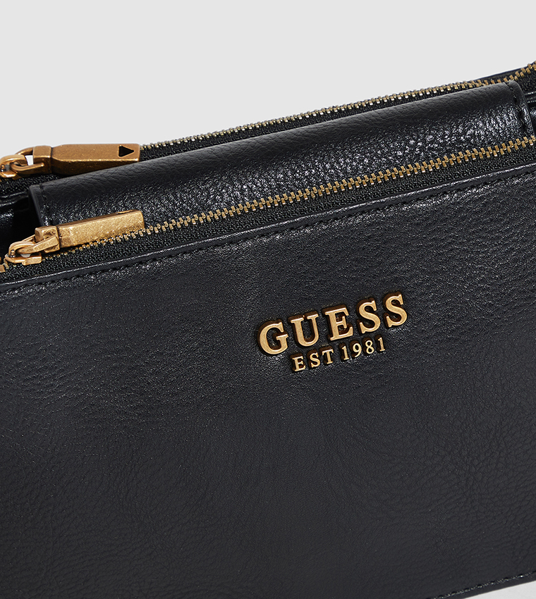 Buy Guess Textured Mini Bag In Black | 6thStreet UAE