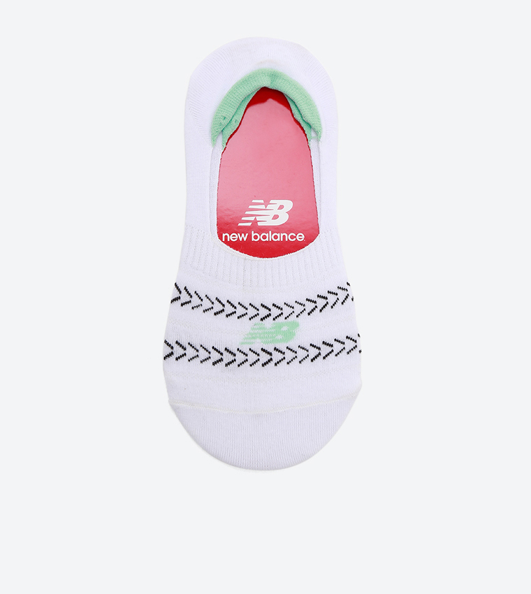 Buy New Balance Liner Socks White In White | 6thstreet Oman