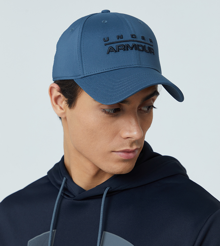 Buy Under Armour Wordmark STR Cap In Blue | 6thStreet Kuwait