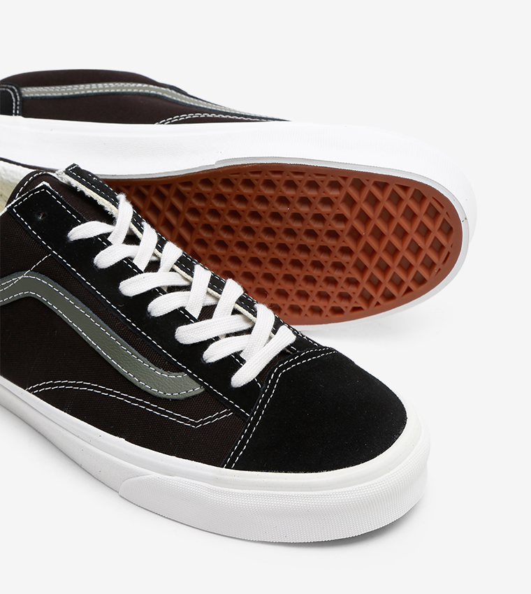 Buy Vans UA Style 36 Shoes (Vintage Sport) Black/Blanc De Blanc In ...