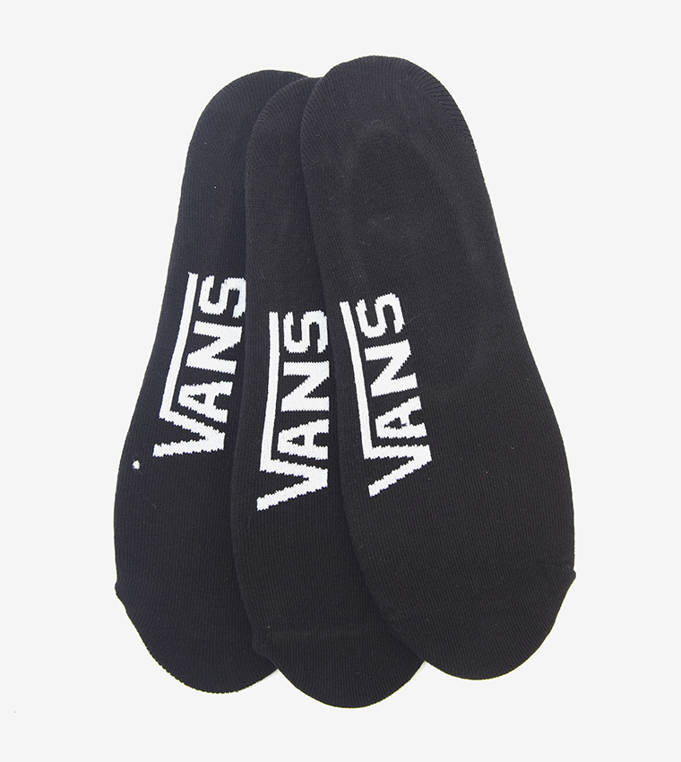 Buy Vans 3 Pack Classic Canoodle No Show Socks In Multiple Colors ...